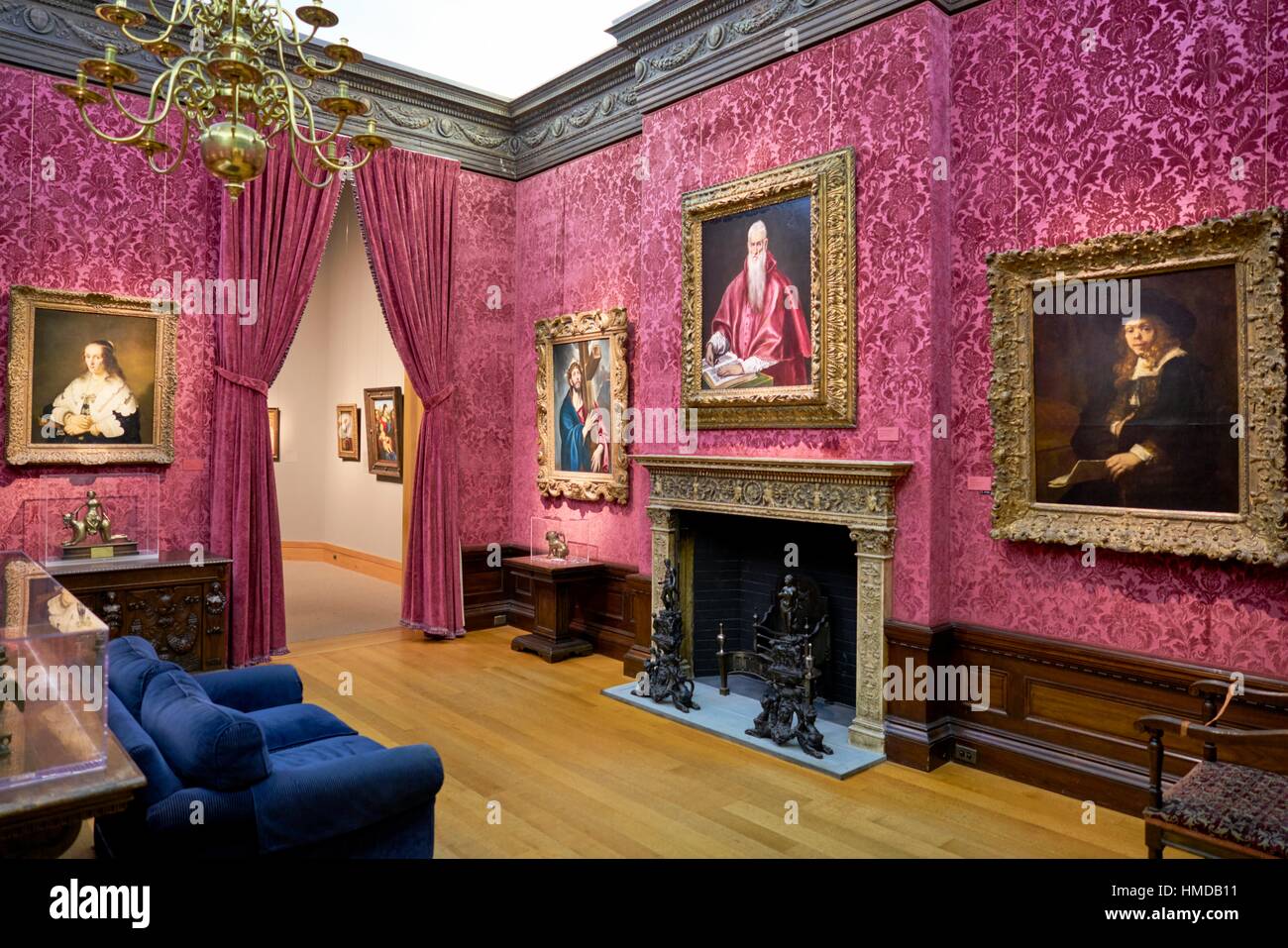 Lehman Wing Metropolitan Museum Of Art High Resolution Stock ...