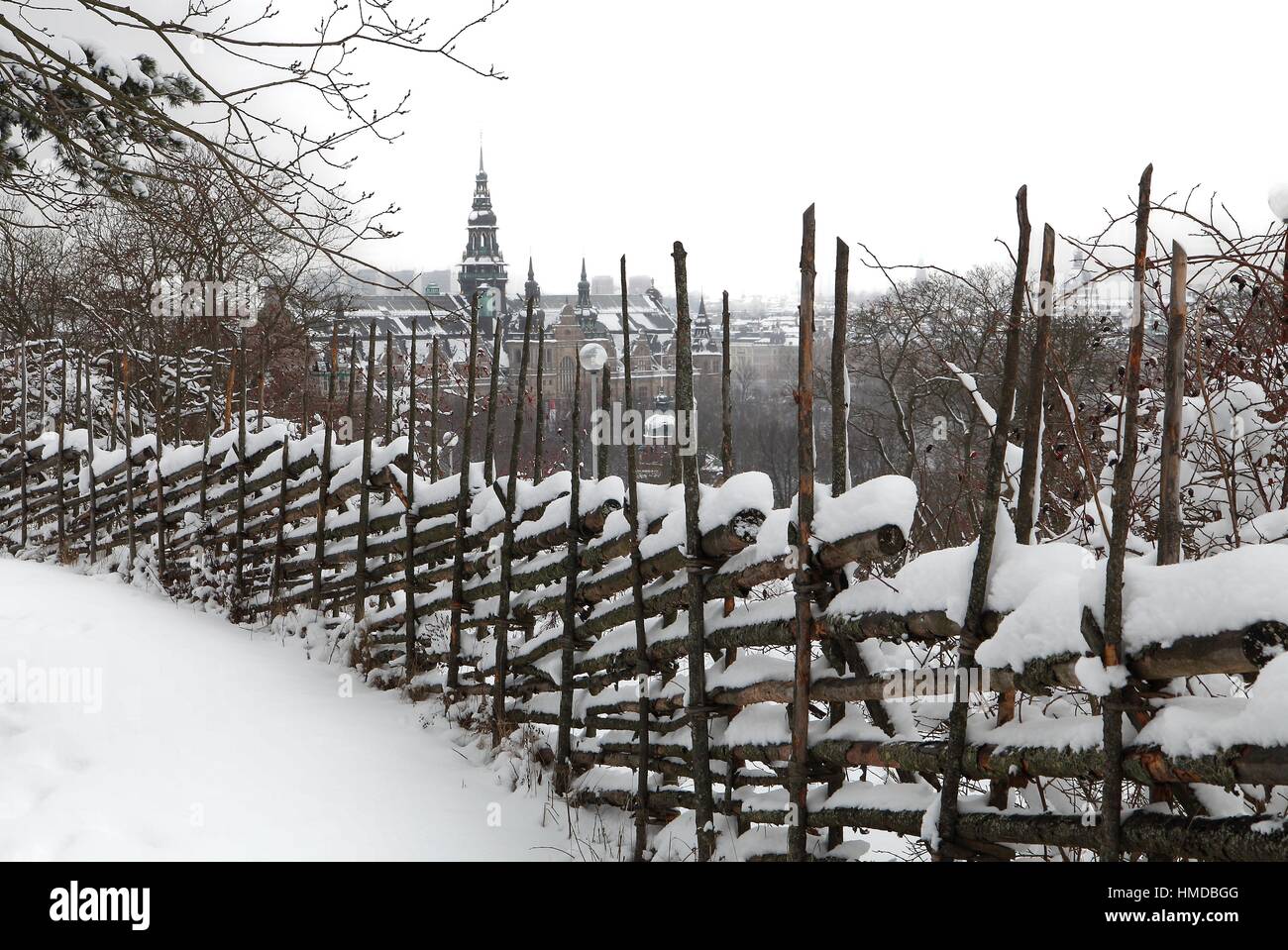 Skansen stockholm snow hi-res stock photography and images - Alamy