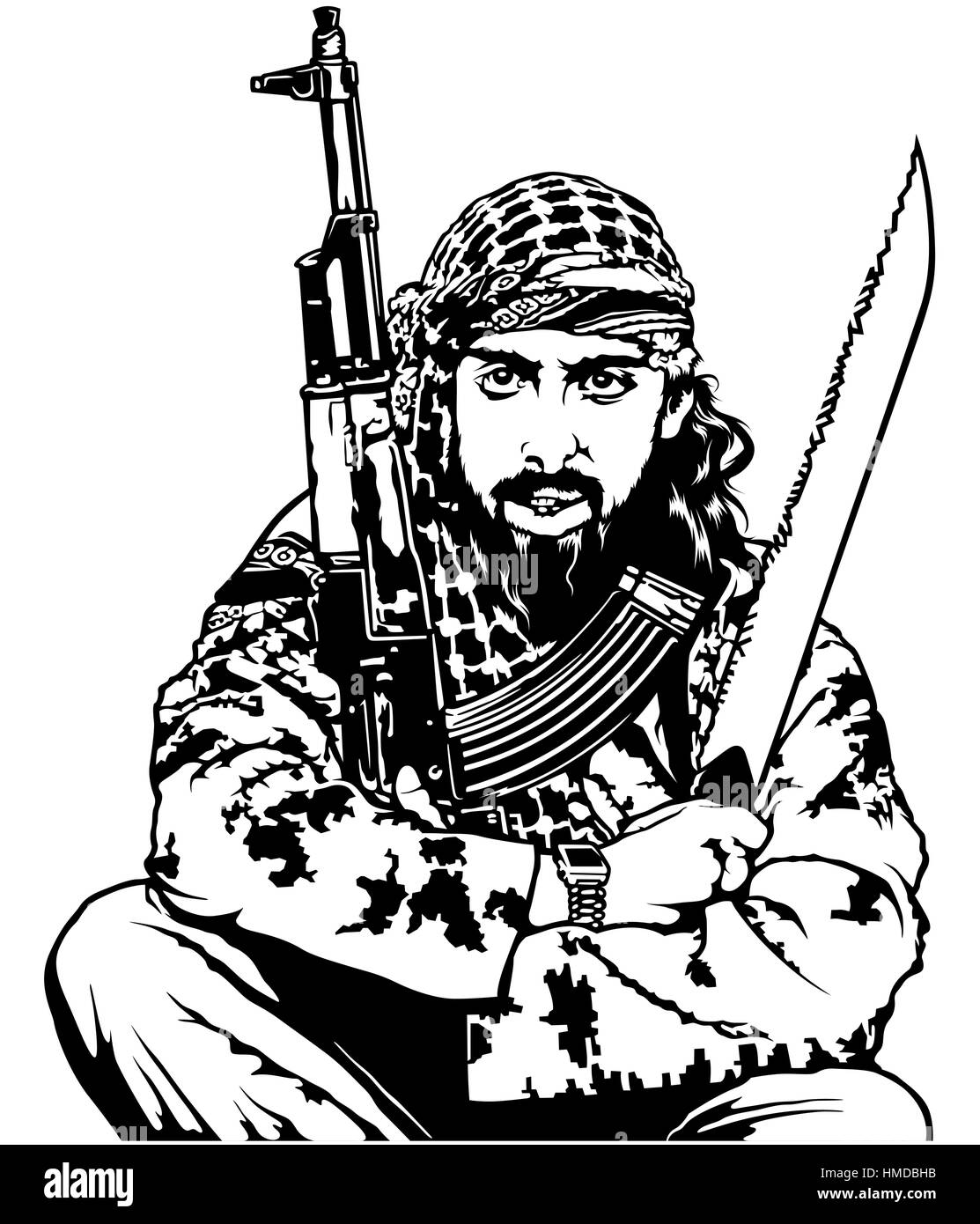 Militant islamic terrorism Black and White Stock Photos & Images - Alamy