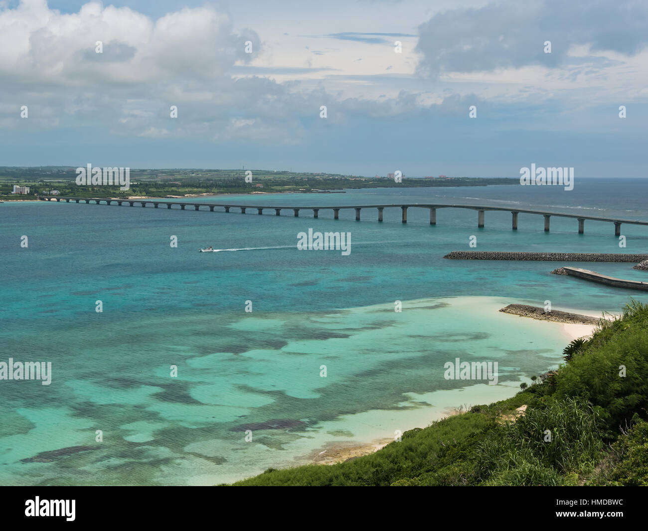 Kurima Bridge of Miyako Island in Okinawa, Japan Stock Photo - Alamy