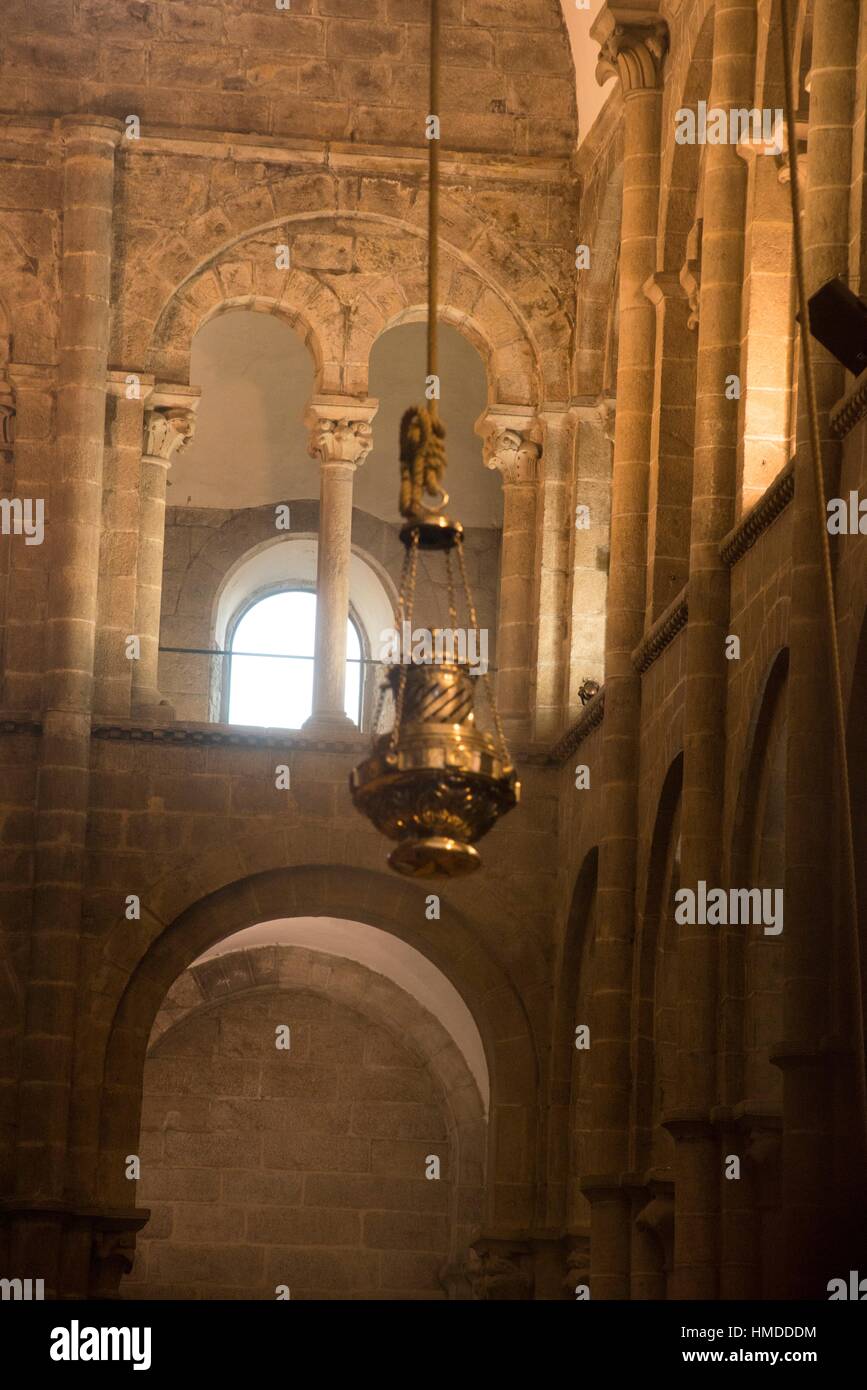 Santiago compostela censer hi-res stock photography and images - Alamy