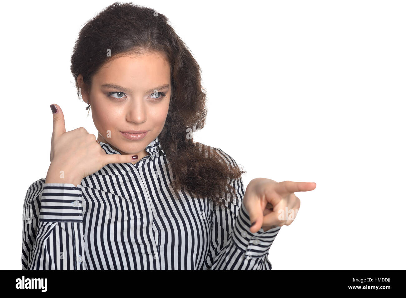 beautiful young lady Stock Photo - Alamy