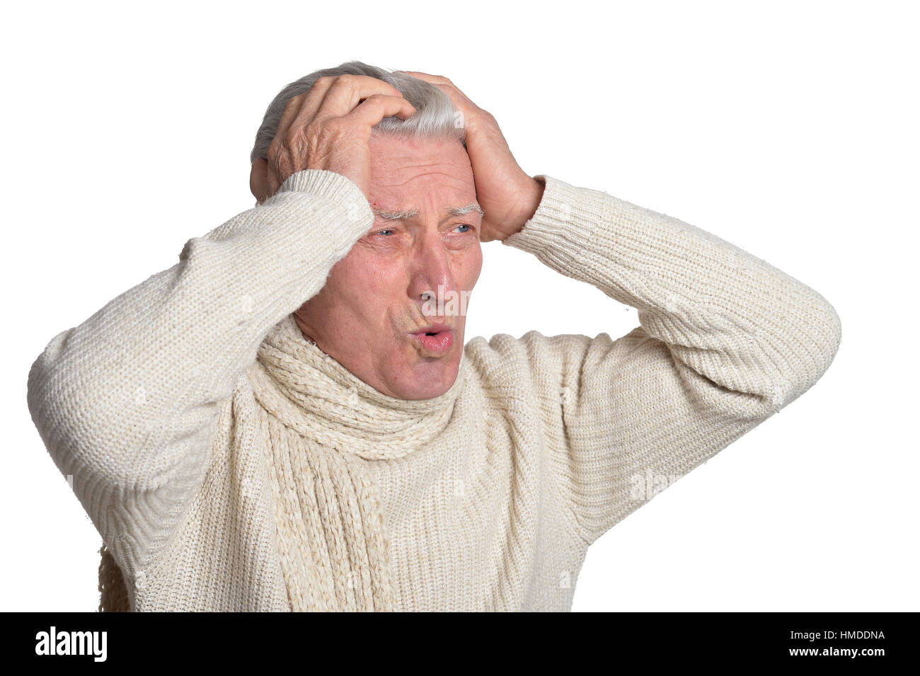 surprised mature man Stock Photo - Alamy
