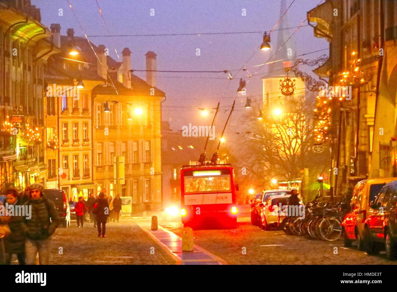 Bern Switzerland And Christmas Stock Photos & Bern Switzerland And ...