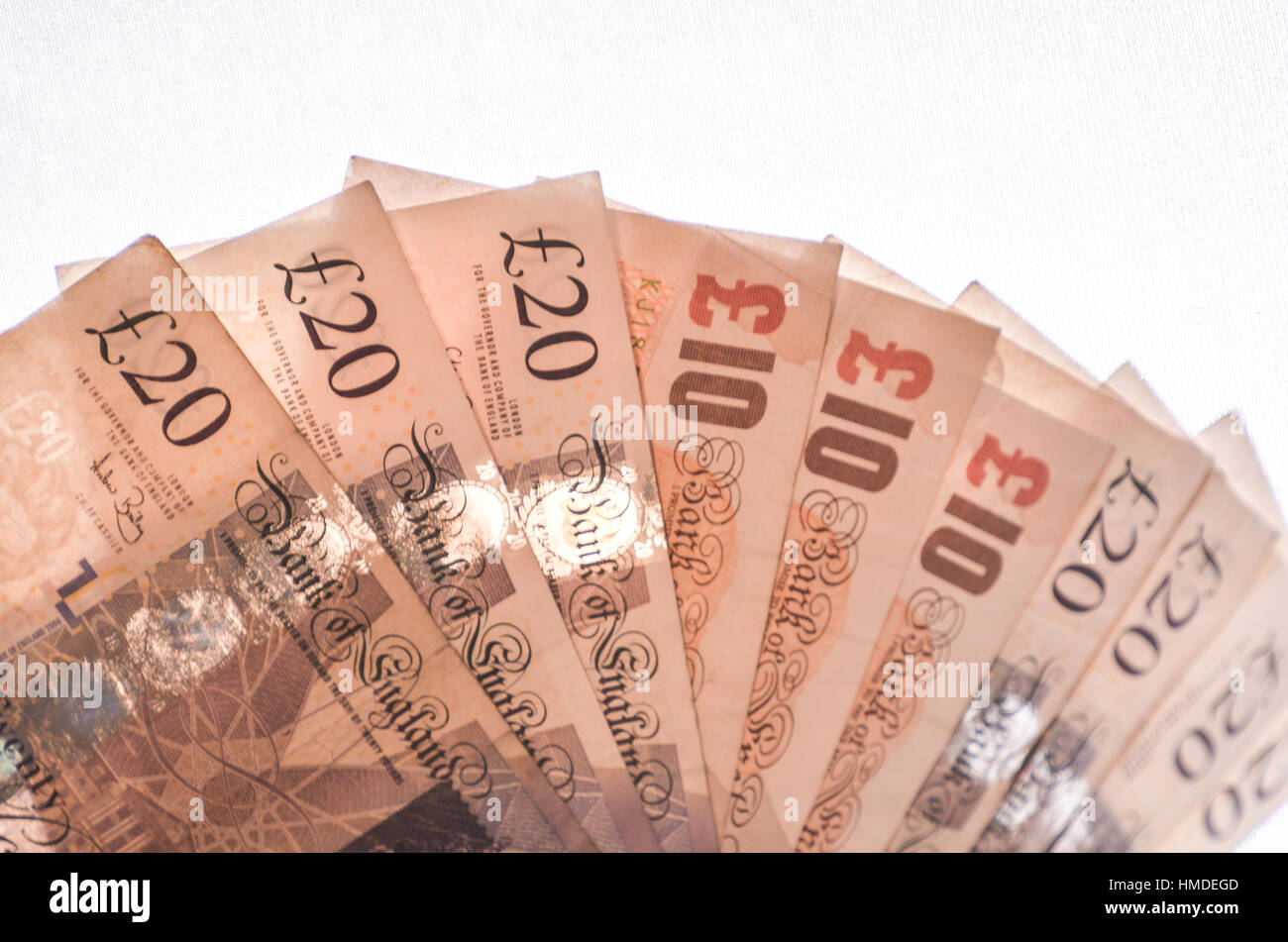 New twenty pound note cut out hi-res stock photography and images - Alamy