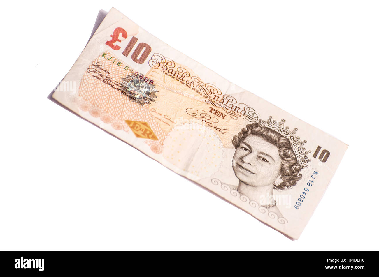 Ten pound note Stock Photo - Alamy