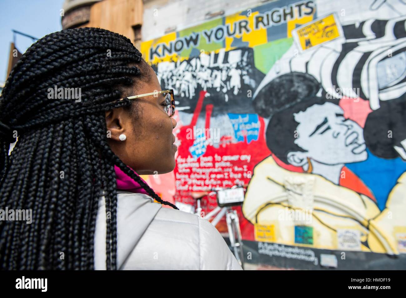 Harlem graffiti hi-res stock photography and images - Alamy