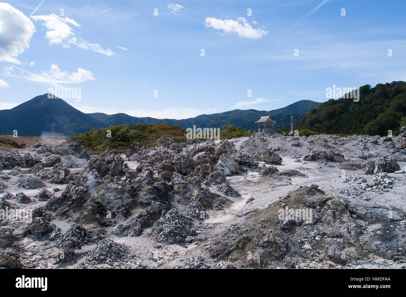 Mount Osore in Aomori, Japan Stock Photo - Alamy