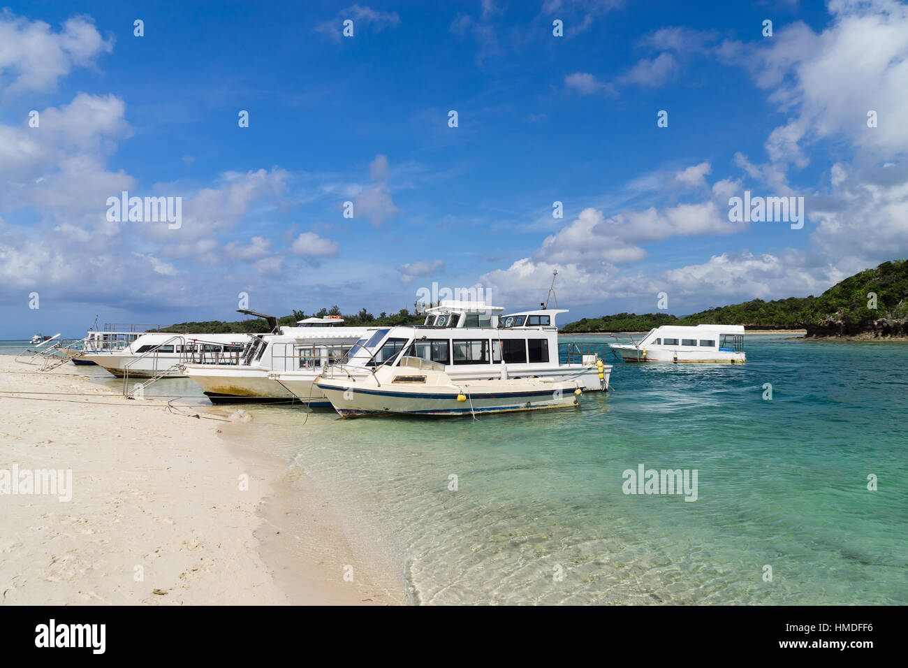 Kabira Bay, one of the most famous beautiful beach in Japan Stock Photo ...