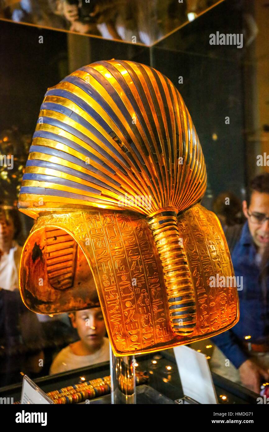 King Tut Mask Back