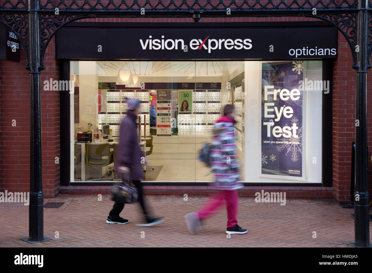 Vison Express Opticians, HoundsHill Centre, Blackpool, Lancashire, UK ...
