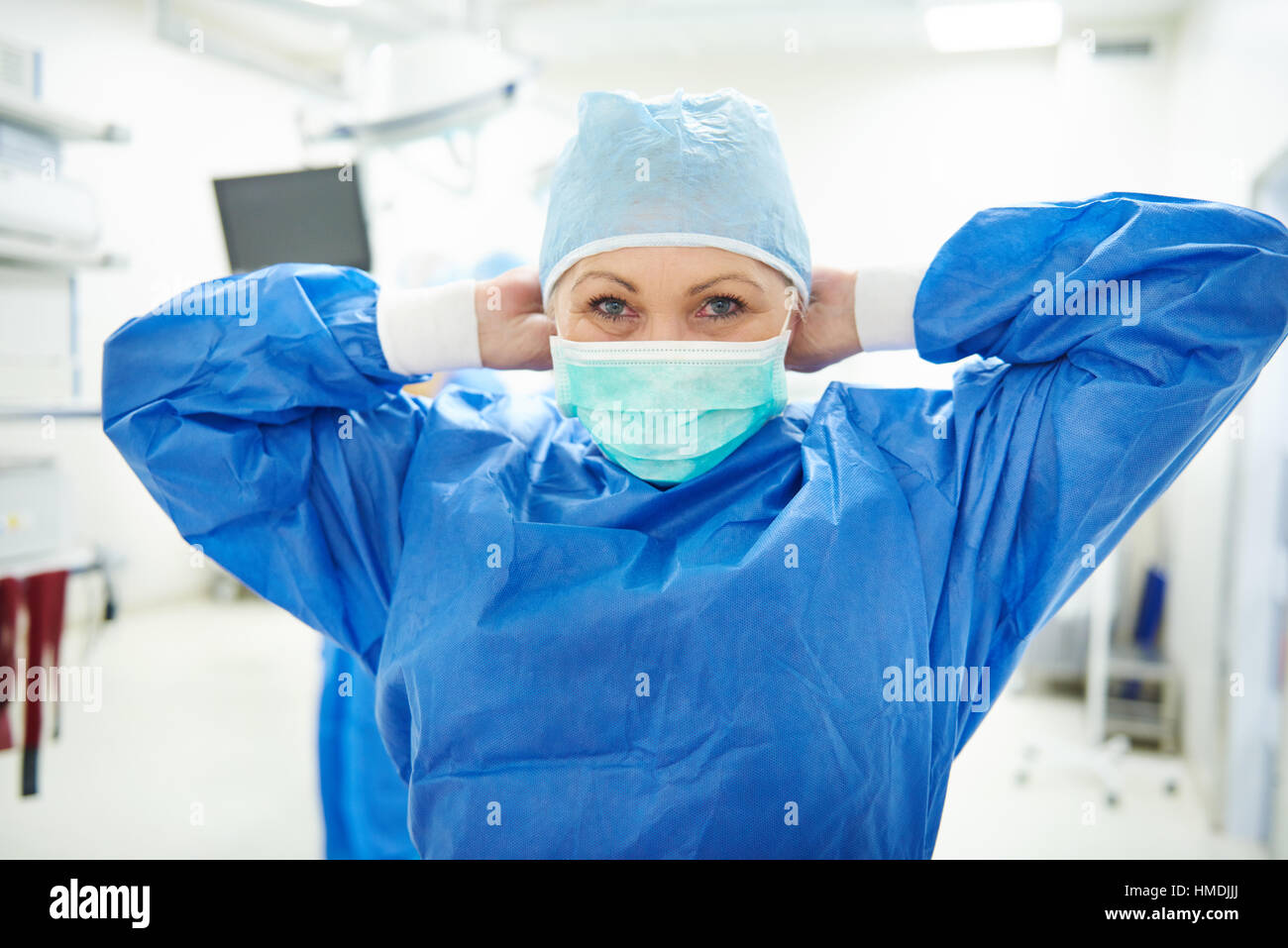 Getting ready for the operation Stock Photo - Alamy