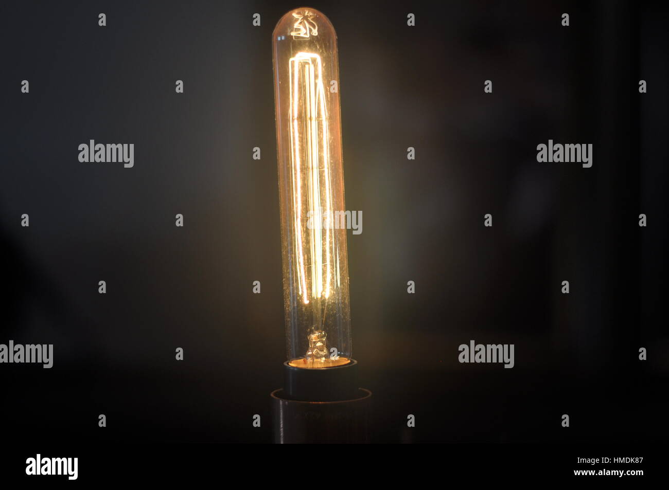 Vintage Filament Bulbs Stock Photo - Alamy