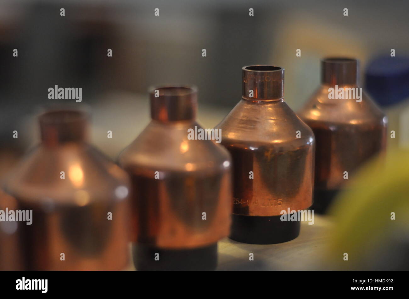 Vintage ink bottles Stock Photo - Alamy