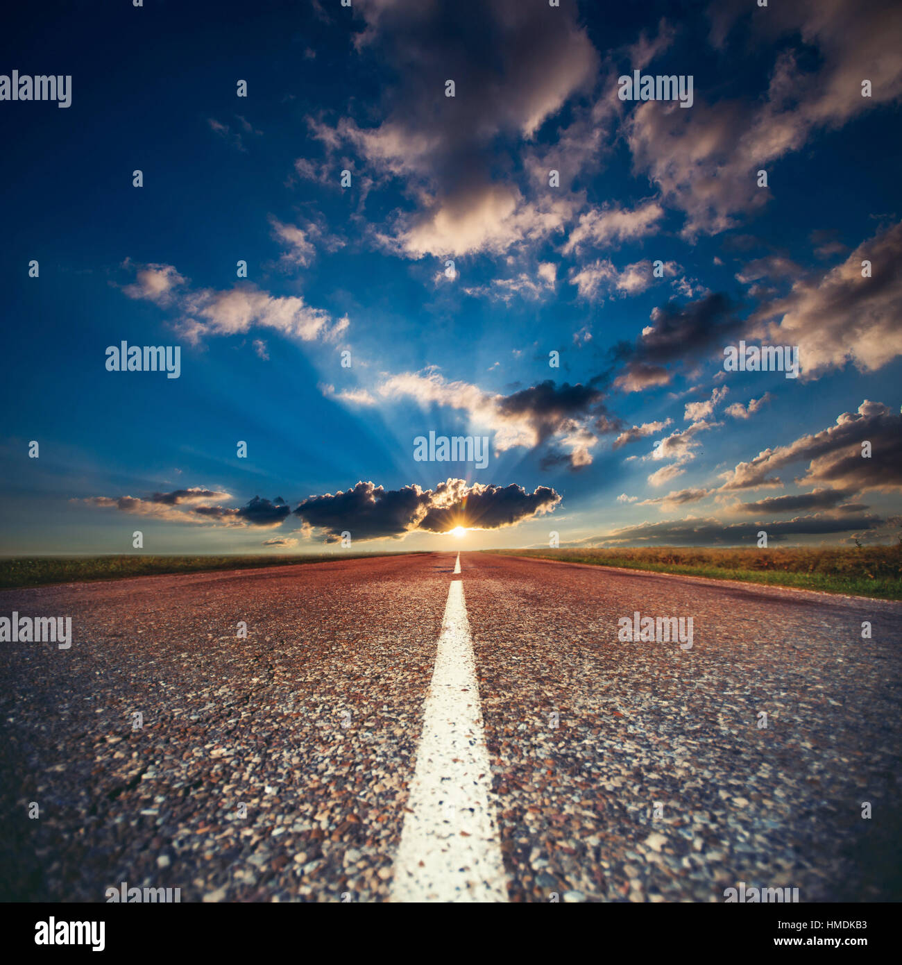along the road Stock Photo - Alamy