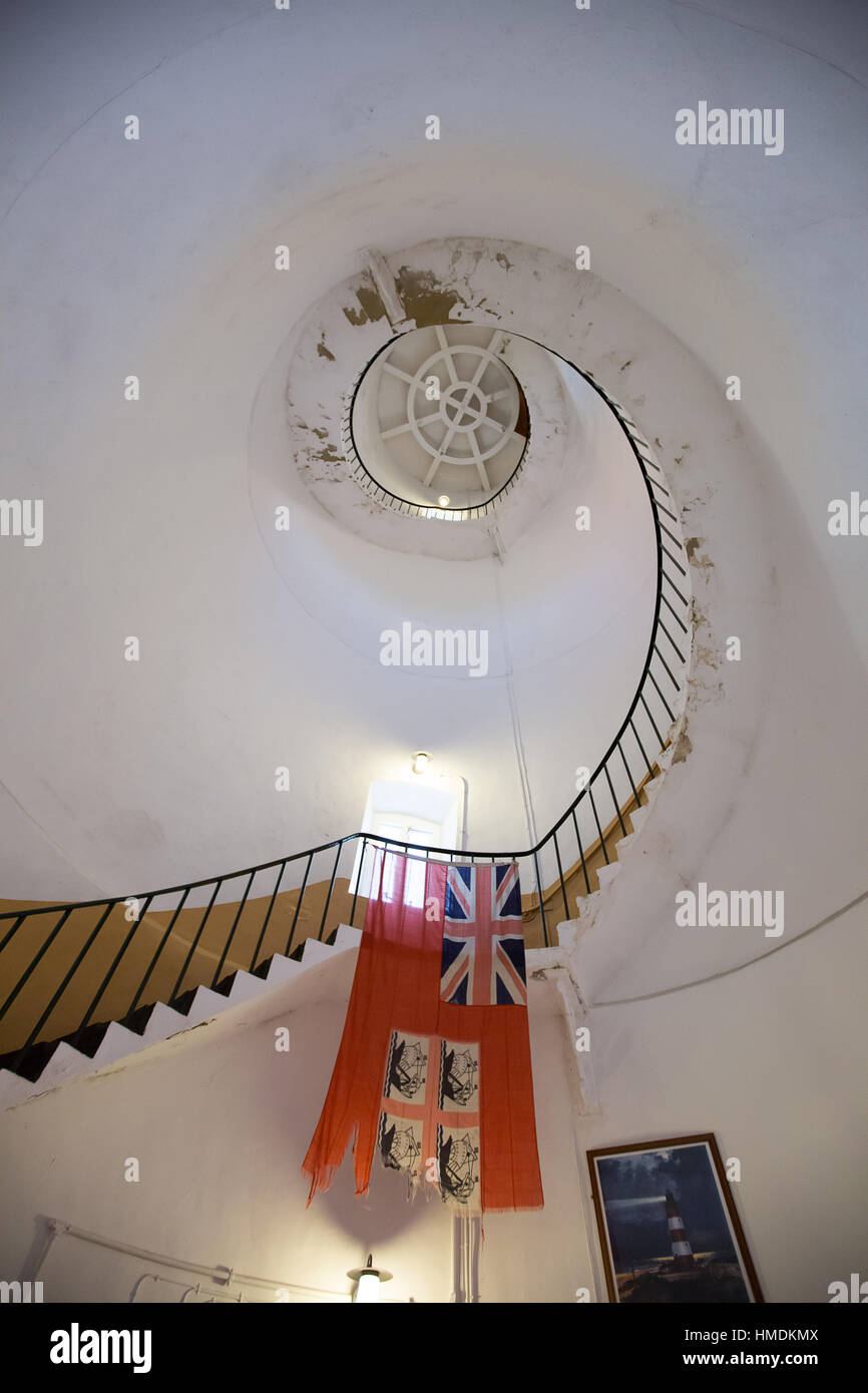 Inside Happisburgh Lighthouse, Norfolk, UK Stock Photo - Alamy