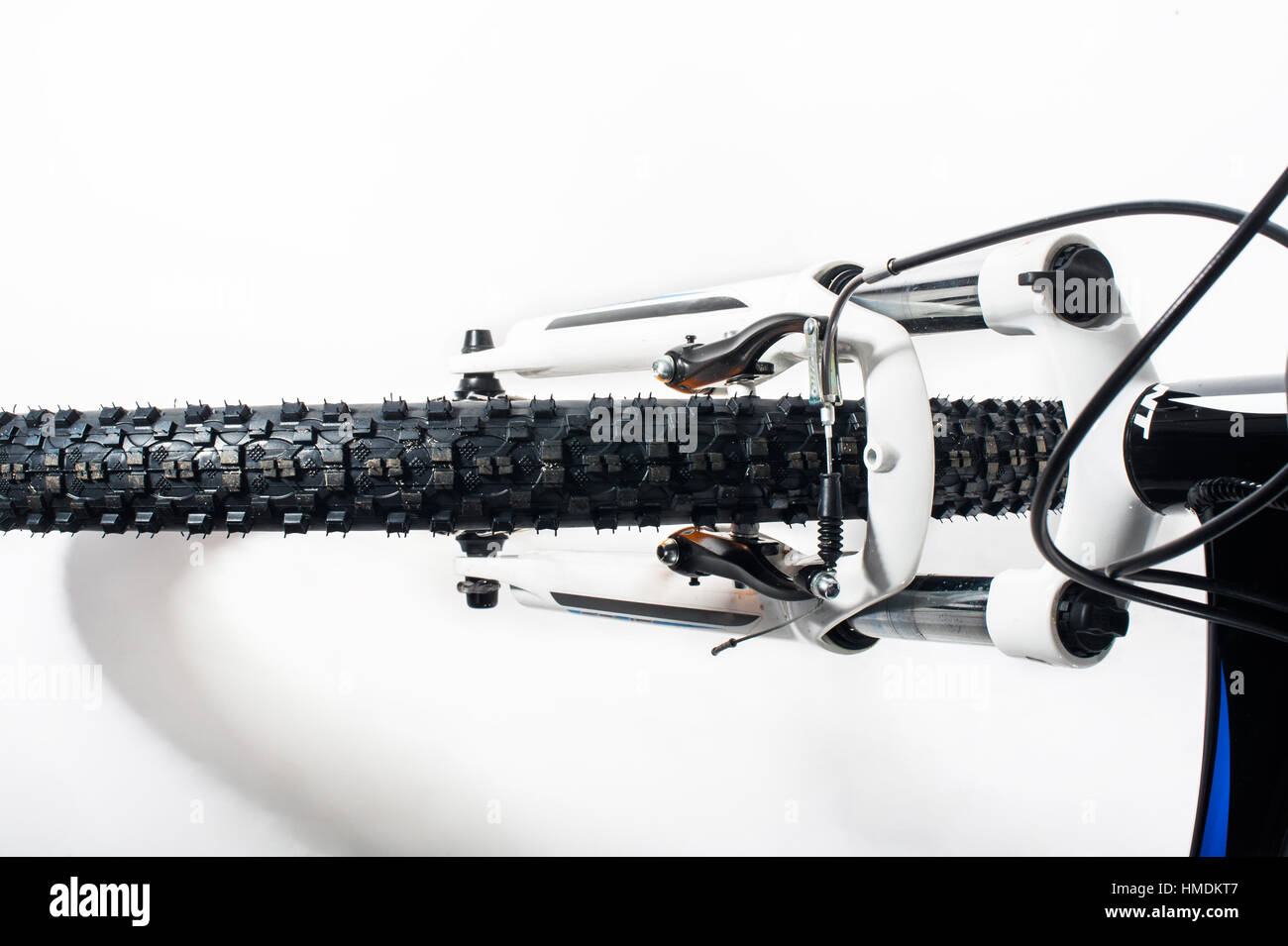 bicycle front wheel Stock Photo - Alamy