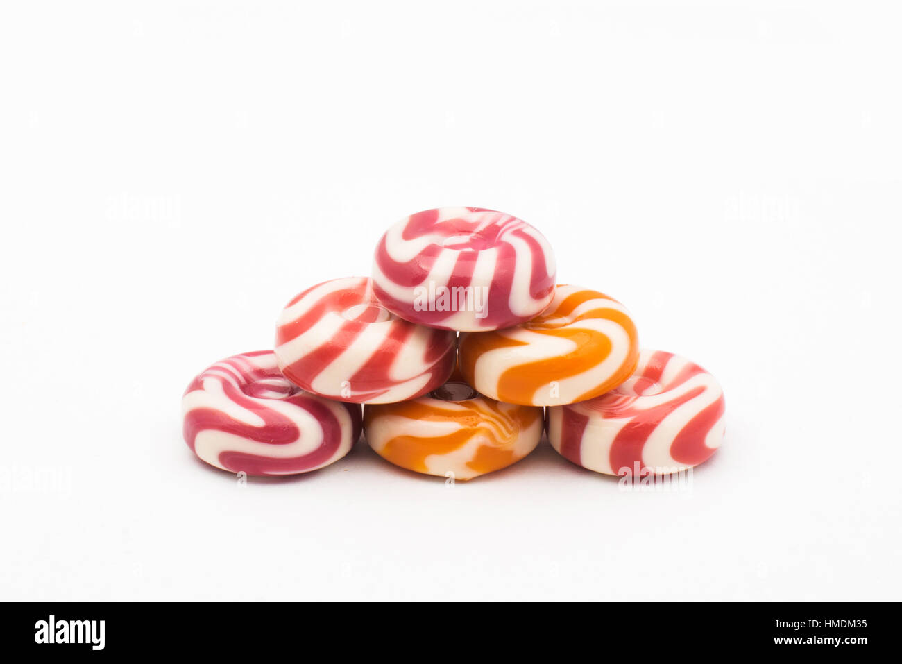 color candies on white Stock Photo - Alamy