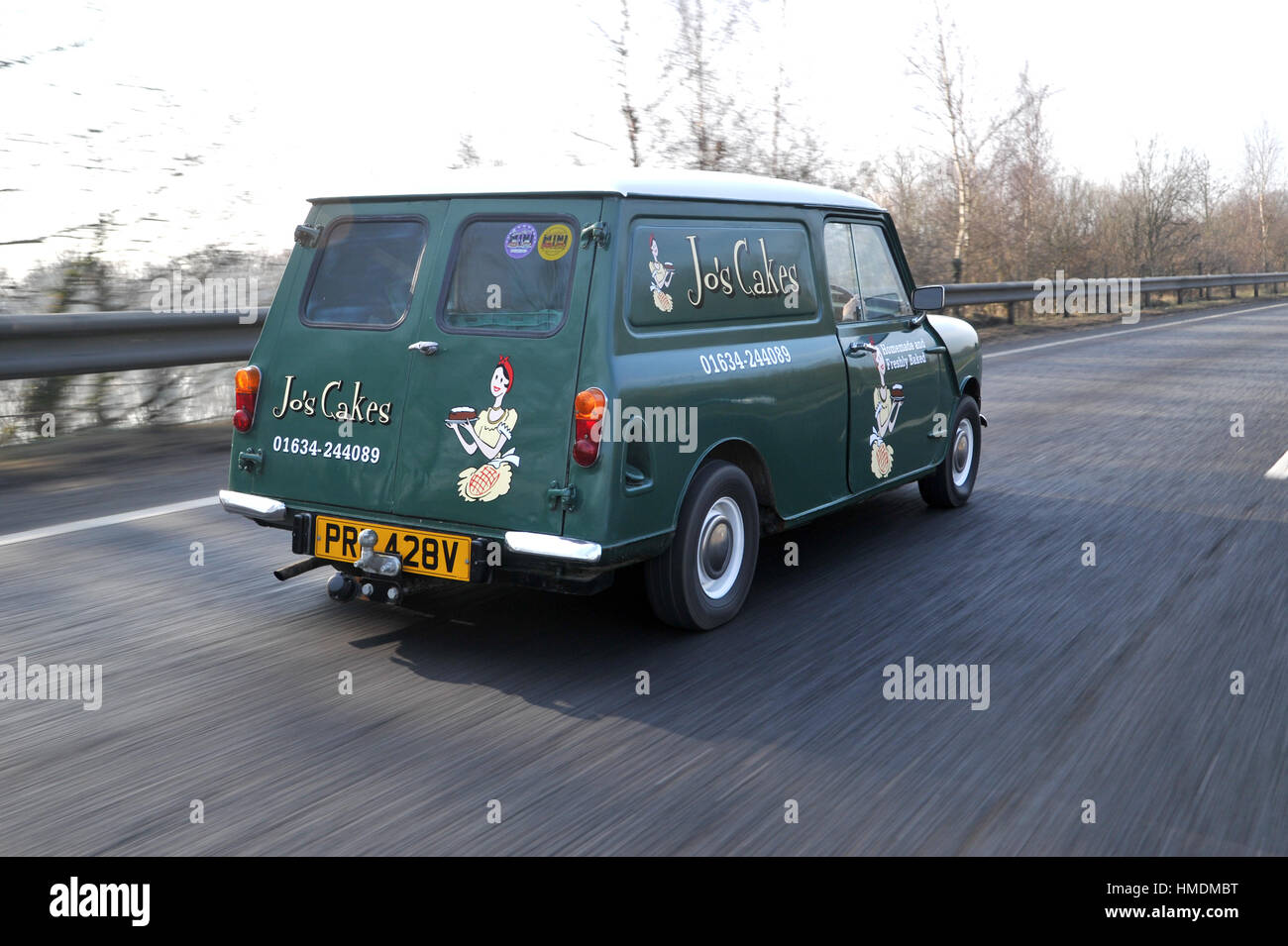 Classic austin mini van hi-res stock photography and images - Alamy