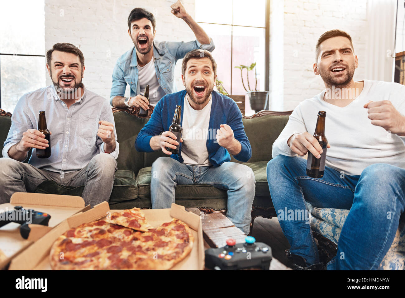 Jubilant people hi-res stock photography and images - Alamy