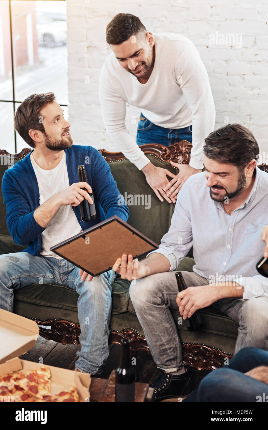 Photo nice attractive man hi-res stock photography and images - Alamy