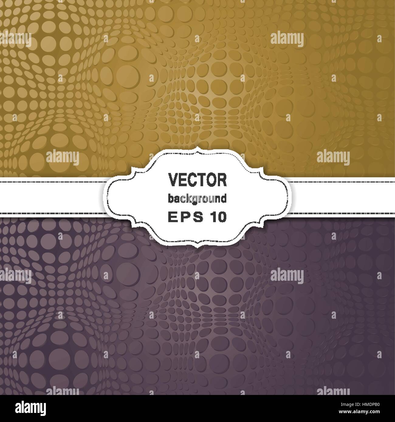 Set halftone backgrounds illustration Stock Vector Images - Alamy