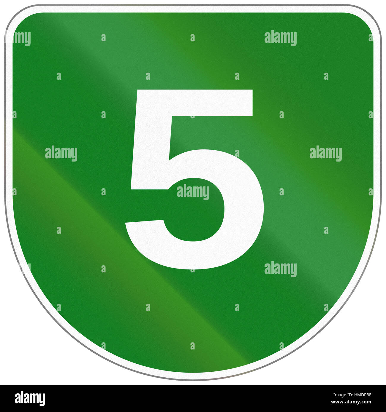 Route shield of a Japanese Urban Expressway Stock Photo - Alamy