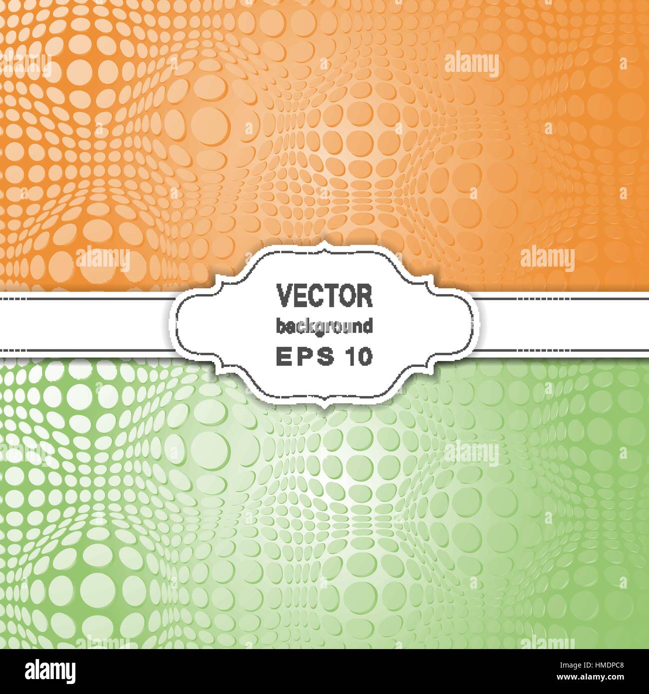 Set halftone backgrounds illustration Stock Vector Images - Alamy