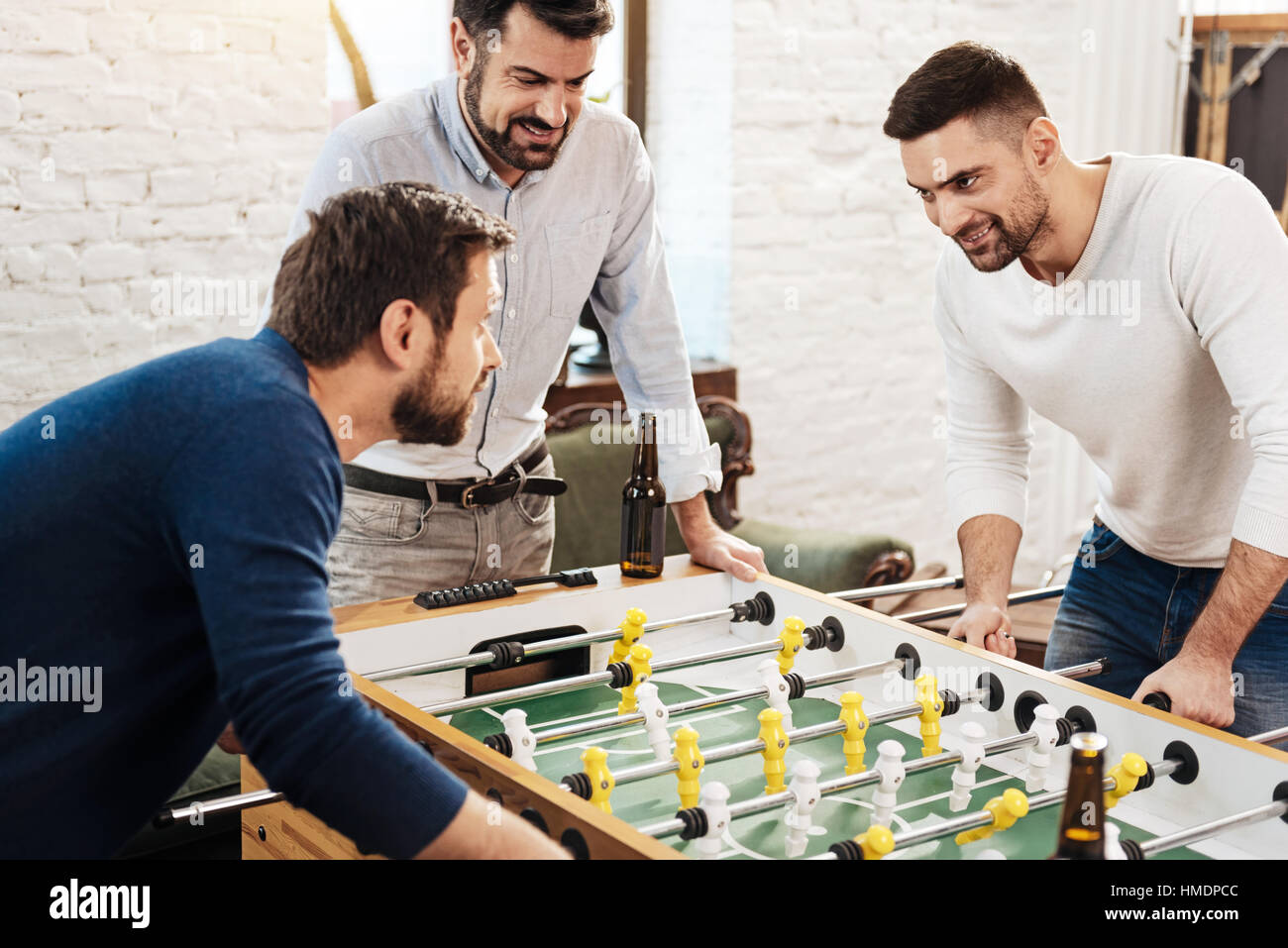 Handsome determined man looking at his opponent Stock Photo - Alamy
