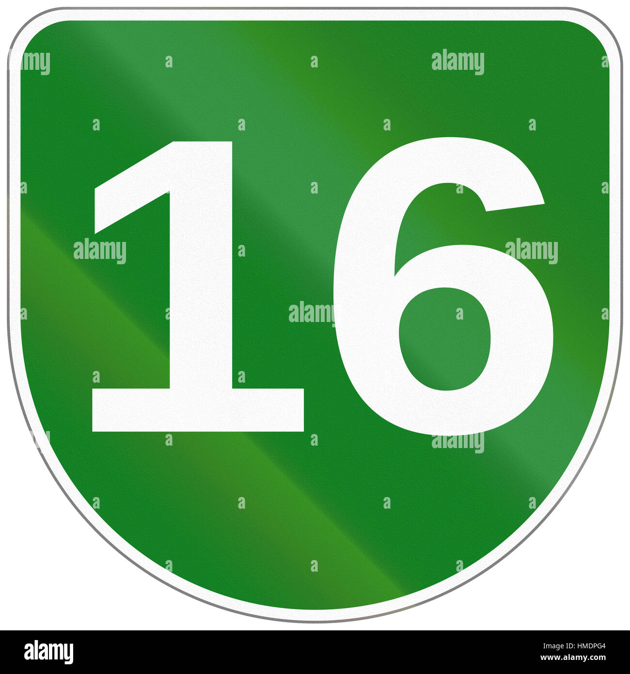 Route shield of a Japanese Urban Expressway Stock Photo - Alamy