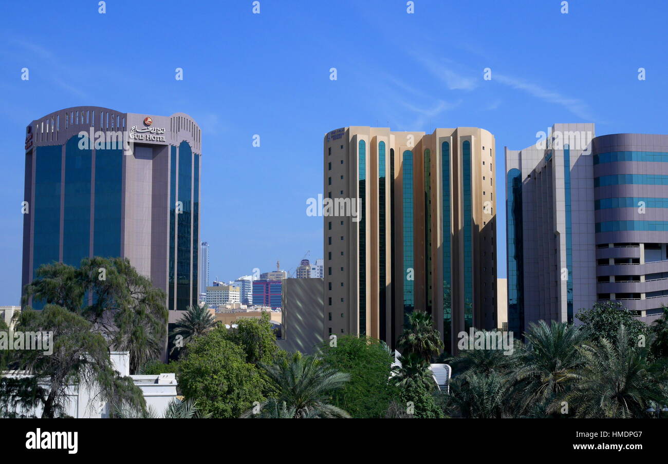 Gulf Hotel, Adliya, Kingdom of Bahrain Stock Photo - Alamy