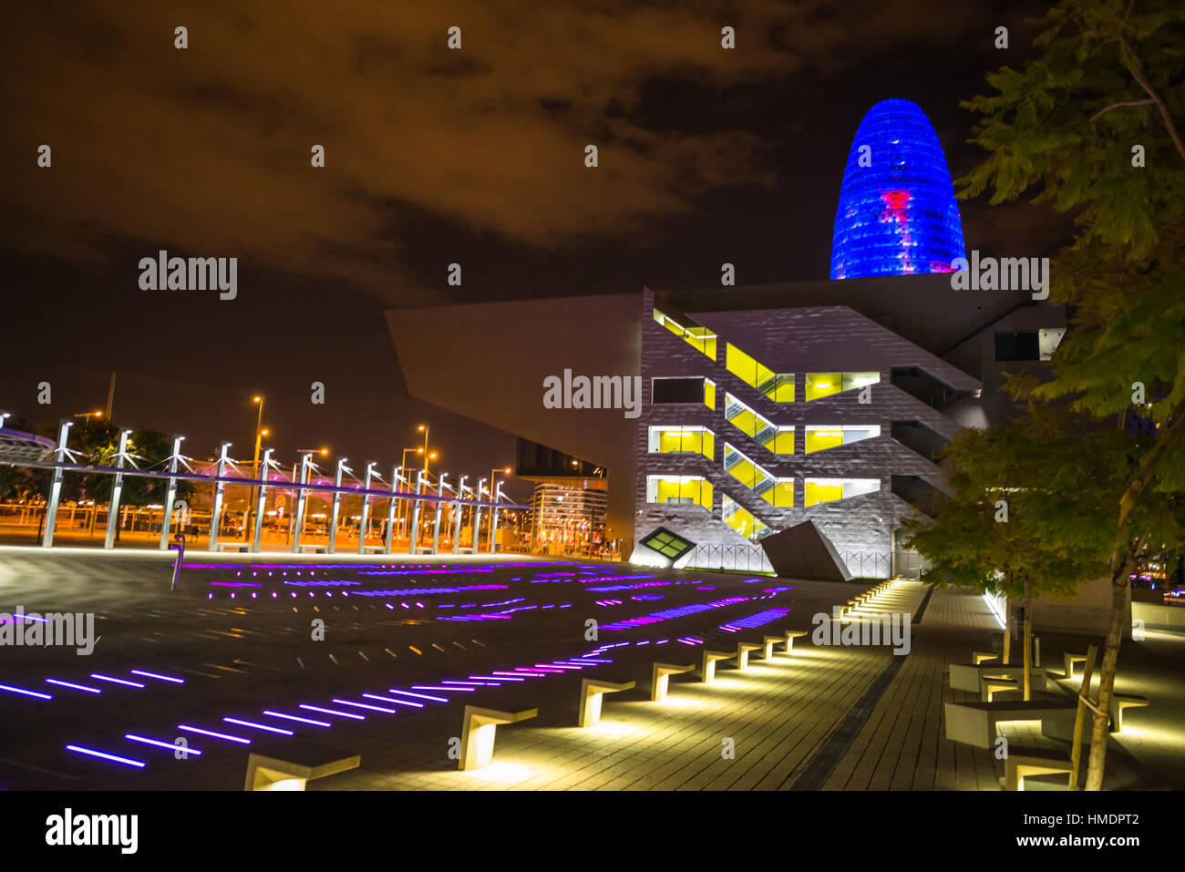 Building Design Hub Barcelona, by MBM architects. Agbar Tower, by Jean ...