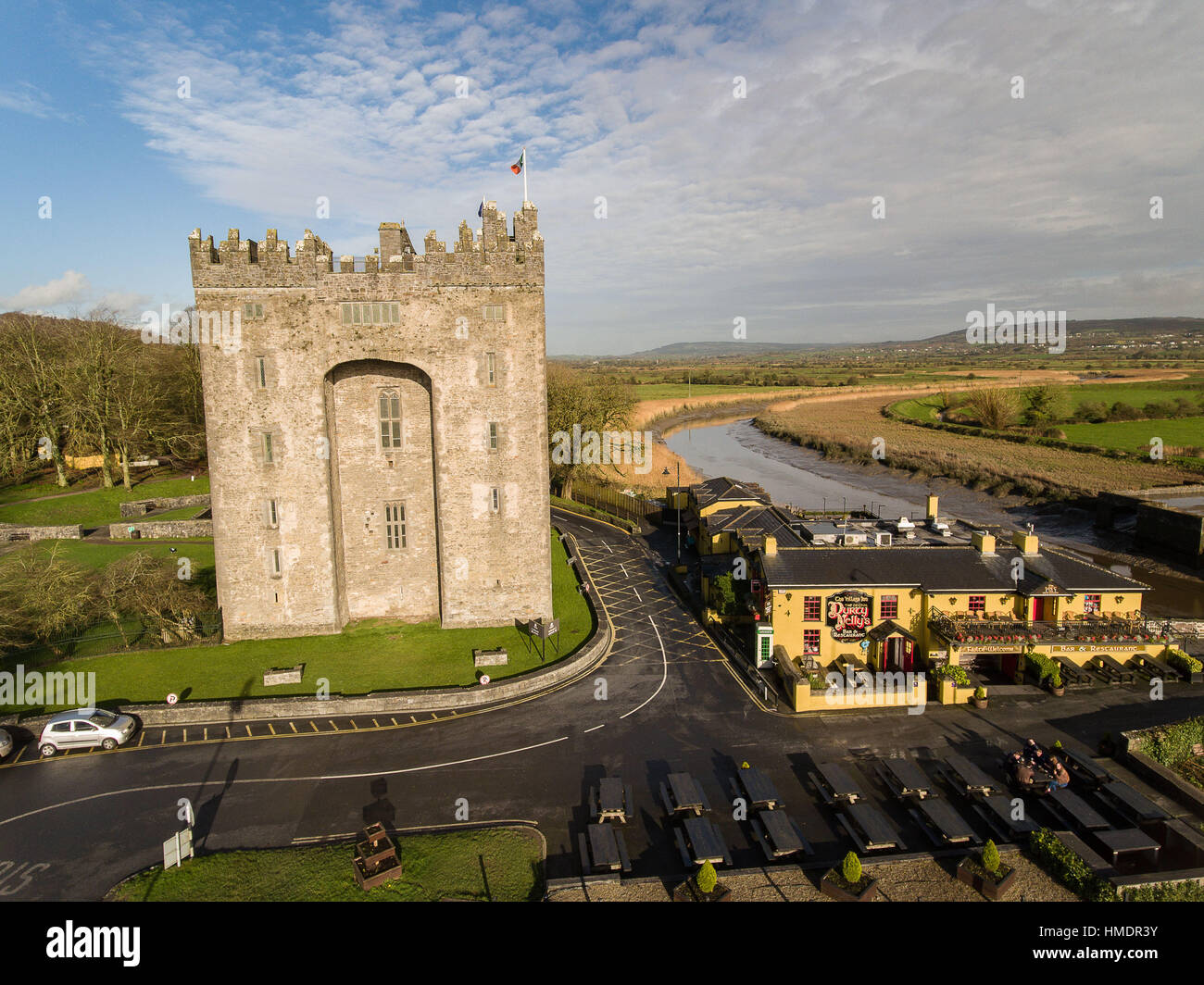 Bunratty aerial hi-res stock photography and images - Alamy
