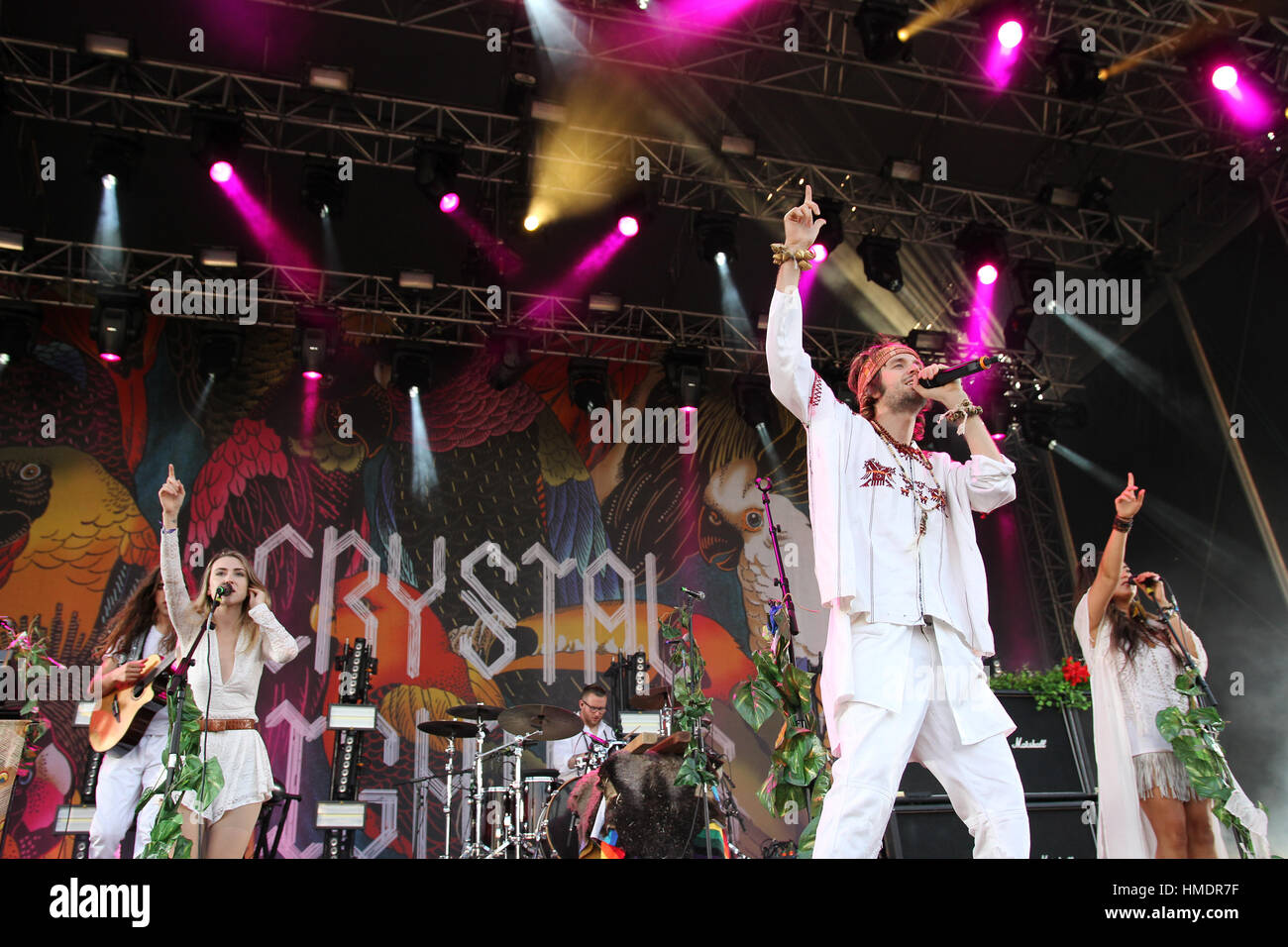 PRAGUE, CZECH REPUBLIC - JUNE 26, 2016: Singer Sebastian Pringle of ...