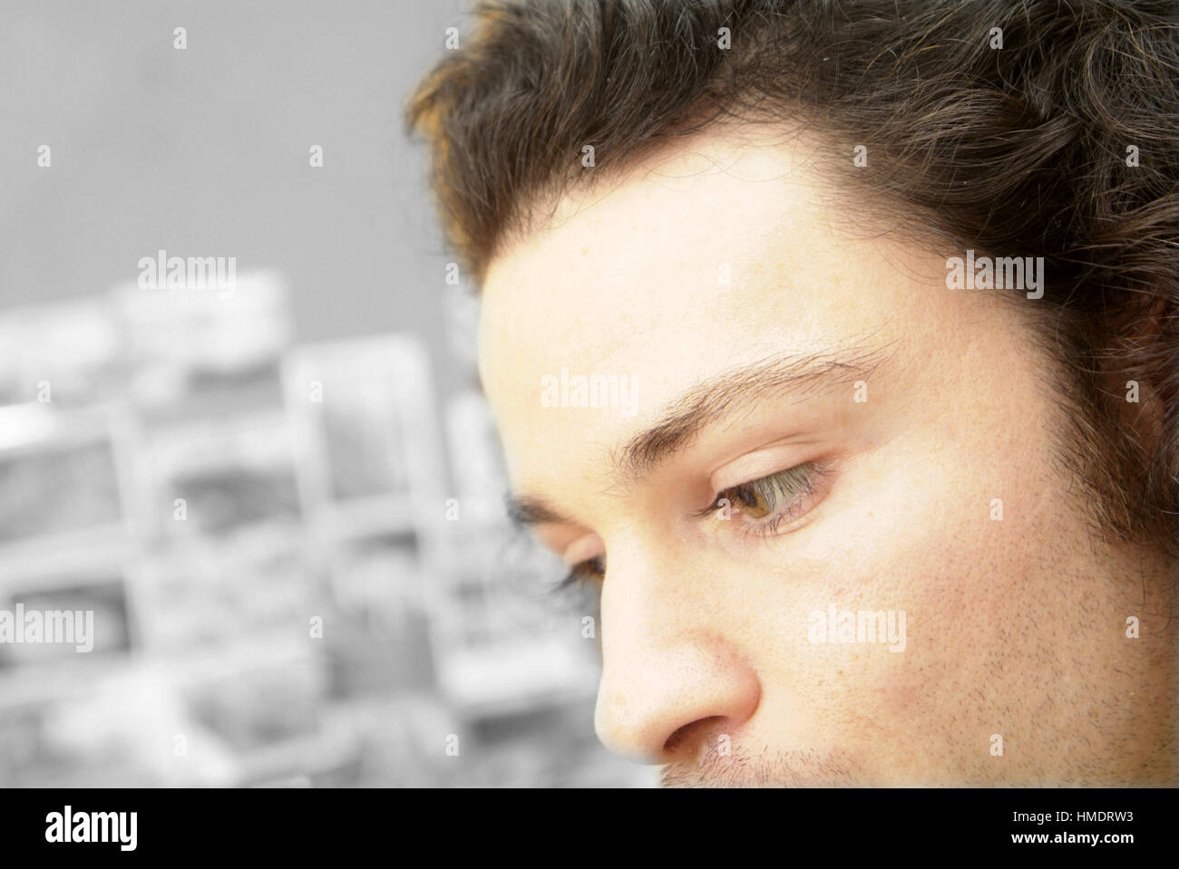 Pensive gaze hi-res stock photography and images - Alamy