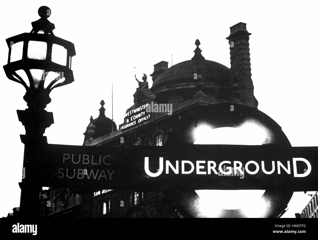 Underground in London Stock Photo - Alamy