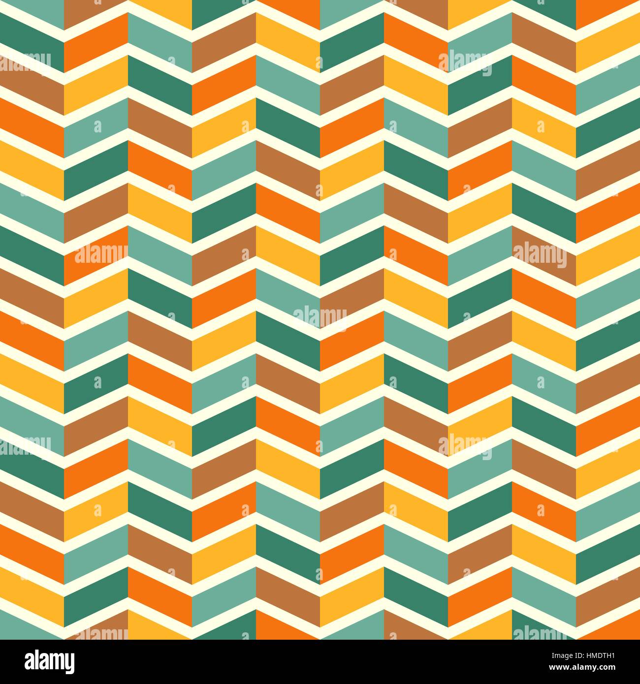 Retro zigzag pattern hi-res stock photography and images - Alamy