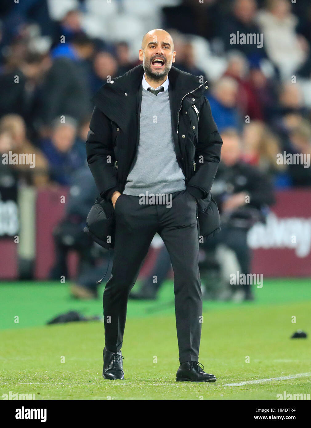 Manchester City manager Pep Guardiola Stock Photo - Alamy