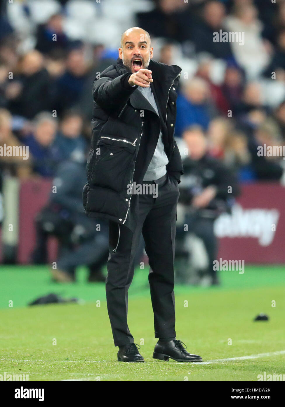 Manchester City manager Pep Guardiola Stock Photo - Alamy
