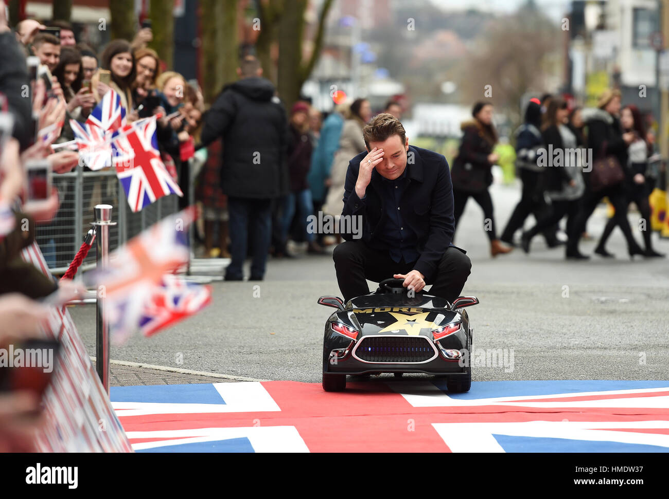 Uk stephen mulhern britains got talent hi-res stock photography and ...