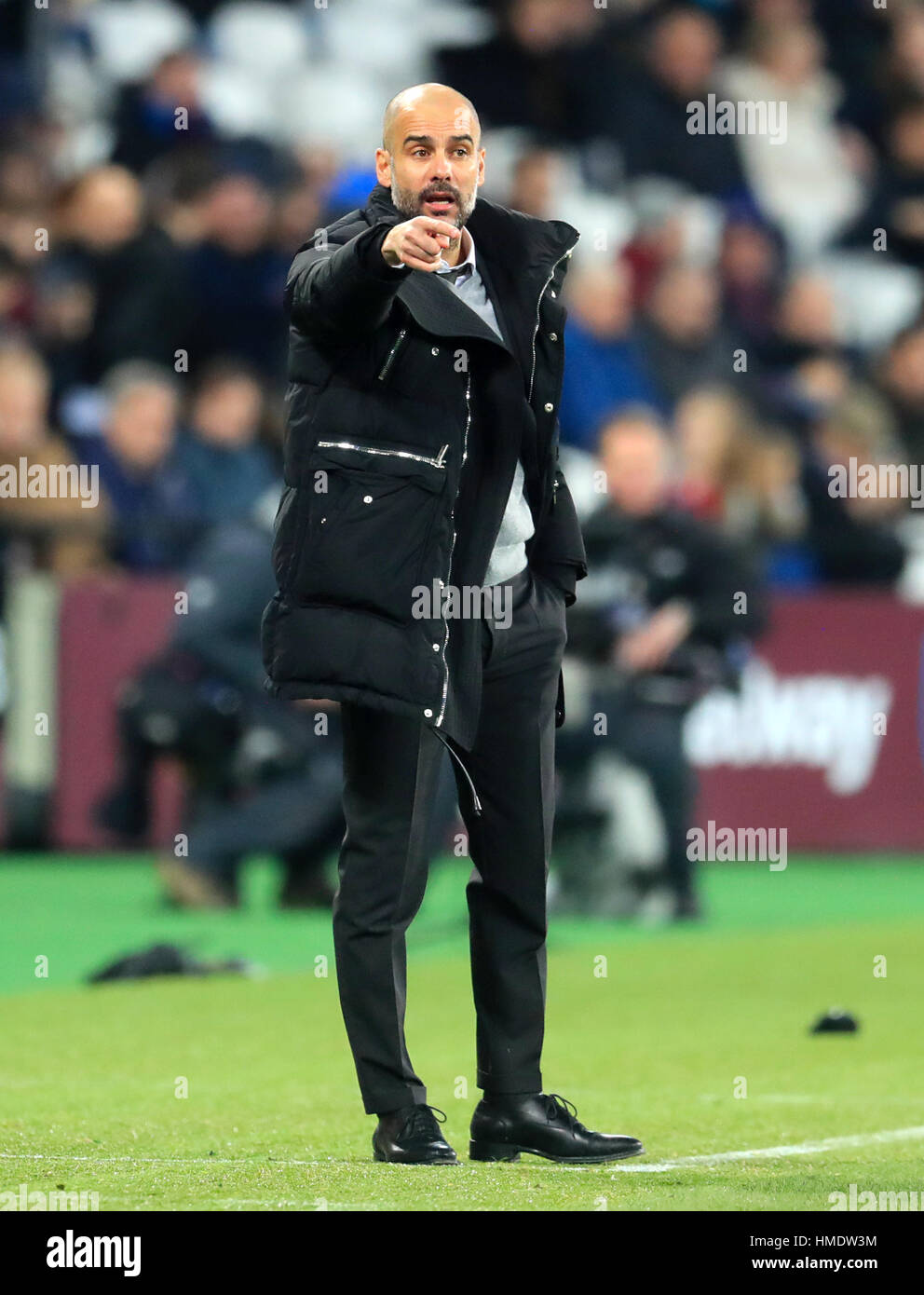 Manchester City manager Pep Guardiola Stock Photo - Alamy
