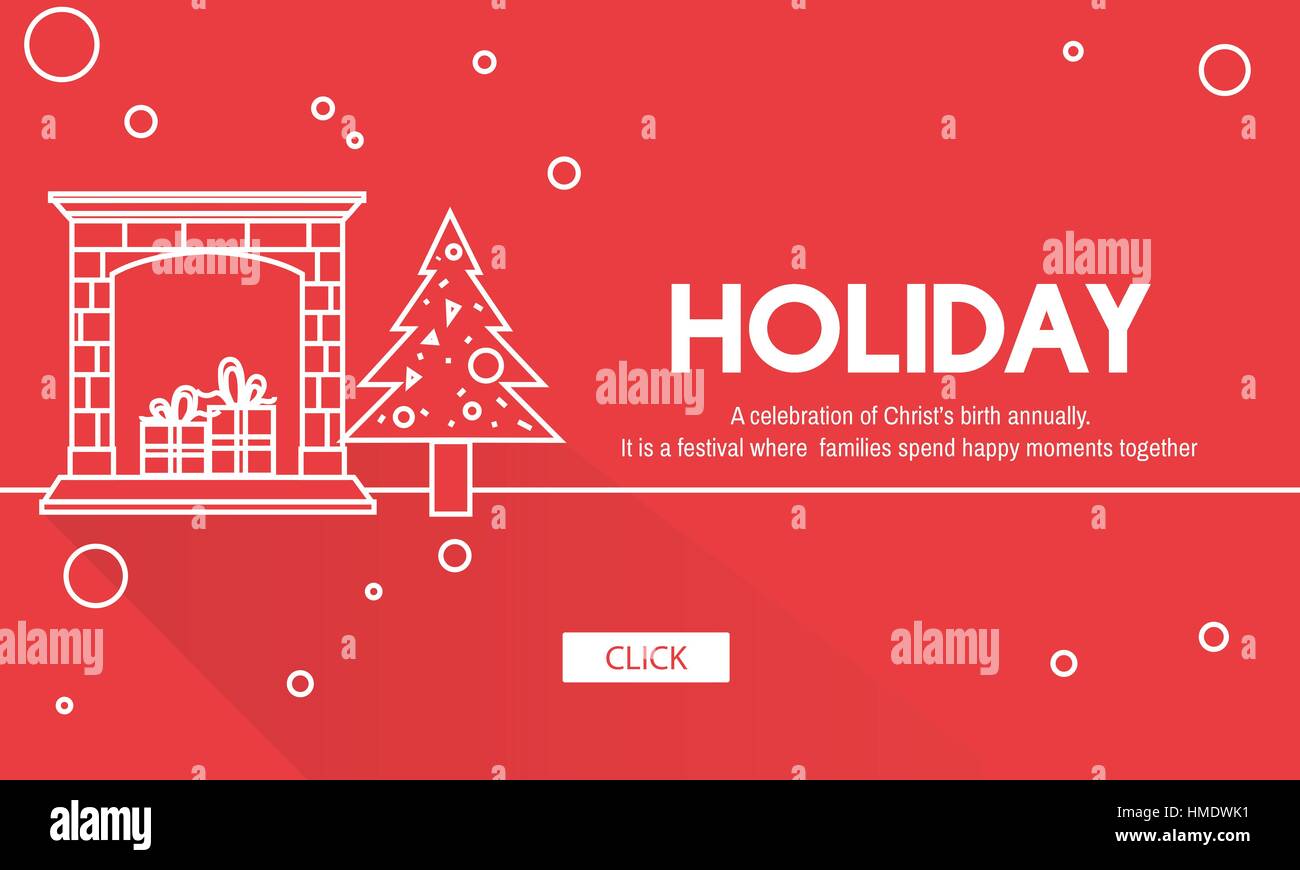 Happy Holiday Break Celebrate Party Enjoyment Concept Stock Photo - Alamy