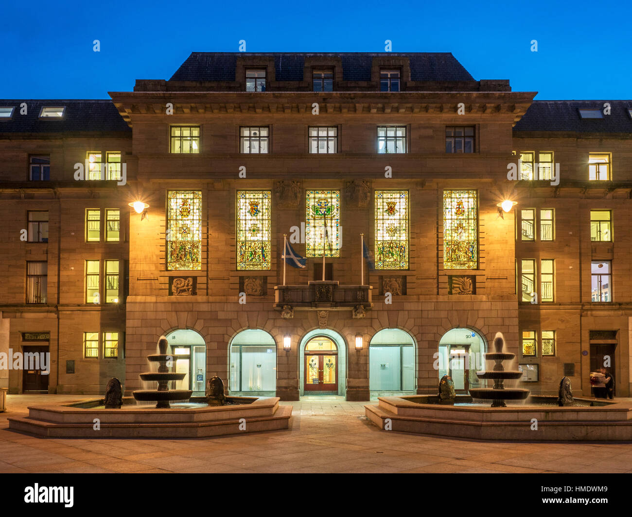 Dundee city town hall hi-res stock photography and images - Alamy