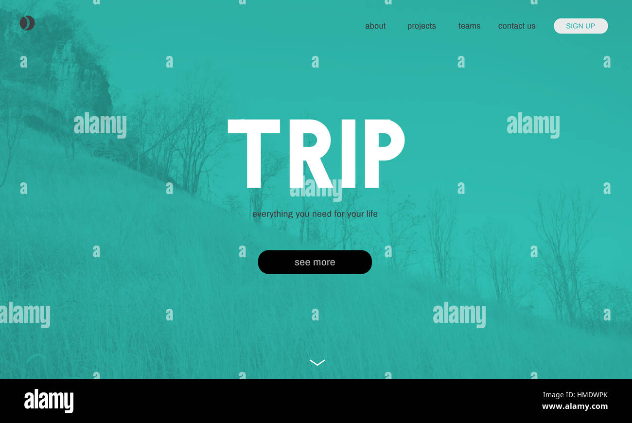 Adventure Destination Holiday Journey Tour Vacation Explore Trip Stock ...