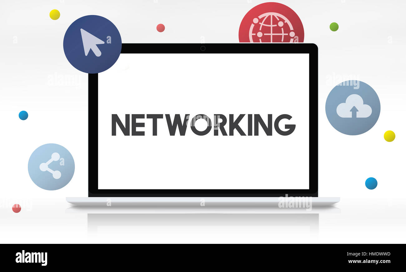 Internet Network Communication Connection Concept Stock Photo - Alamy