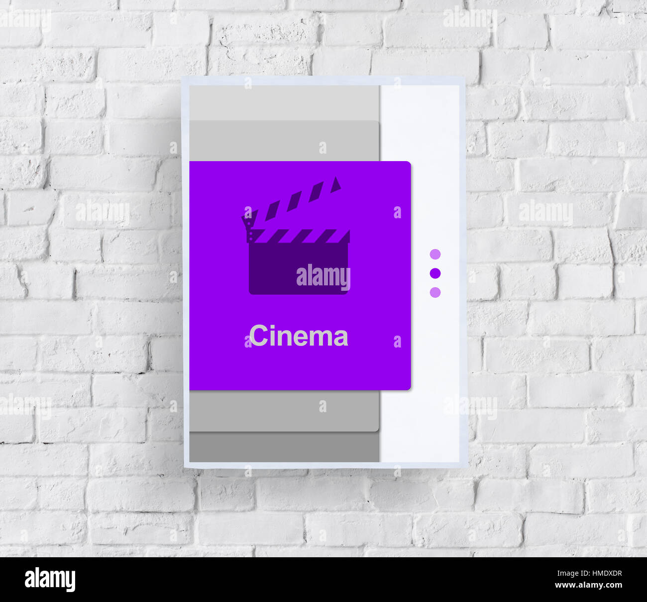 Cinema Media Movies Entertainment Concept Stock Photo - Alamy