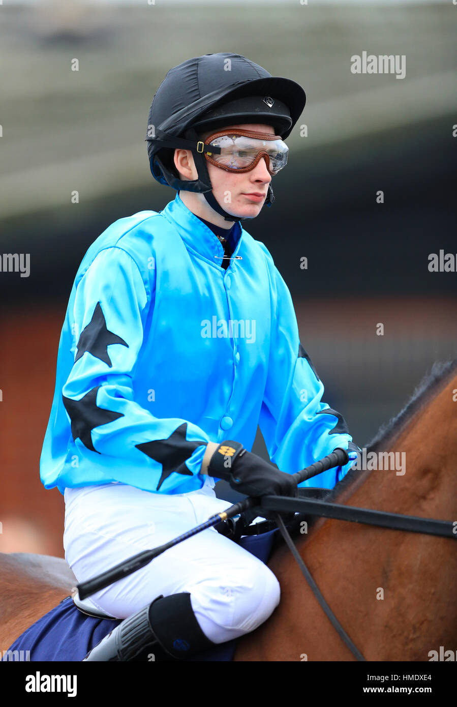 Jockey Jacob Mitchell Stock Photo - Alamy