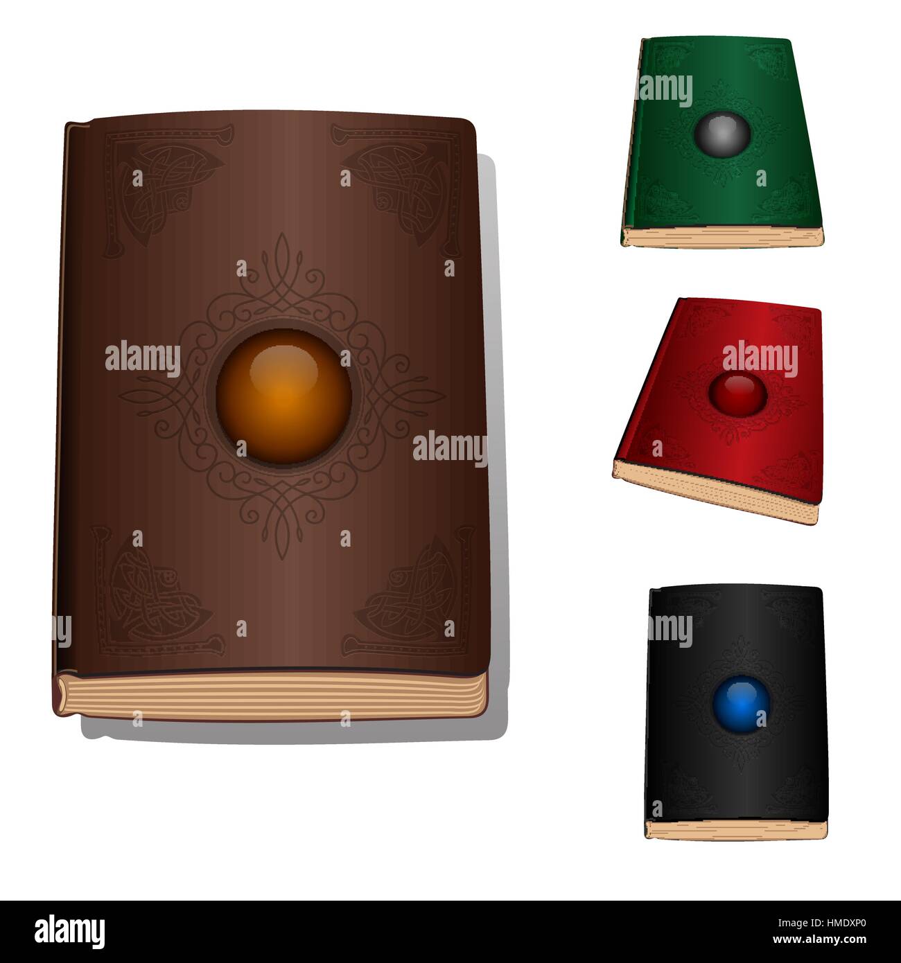 Old magic book fantasy Cut Out Stock Images & Pictures - Alamy