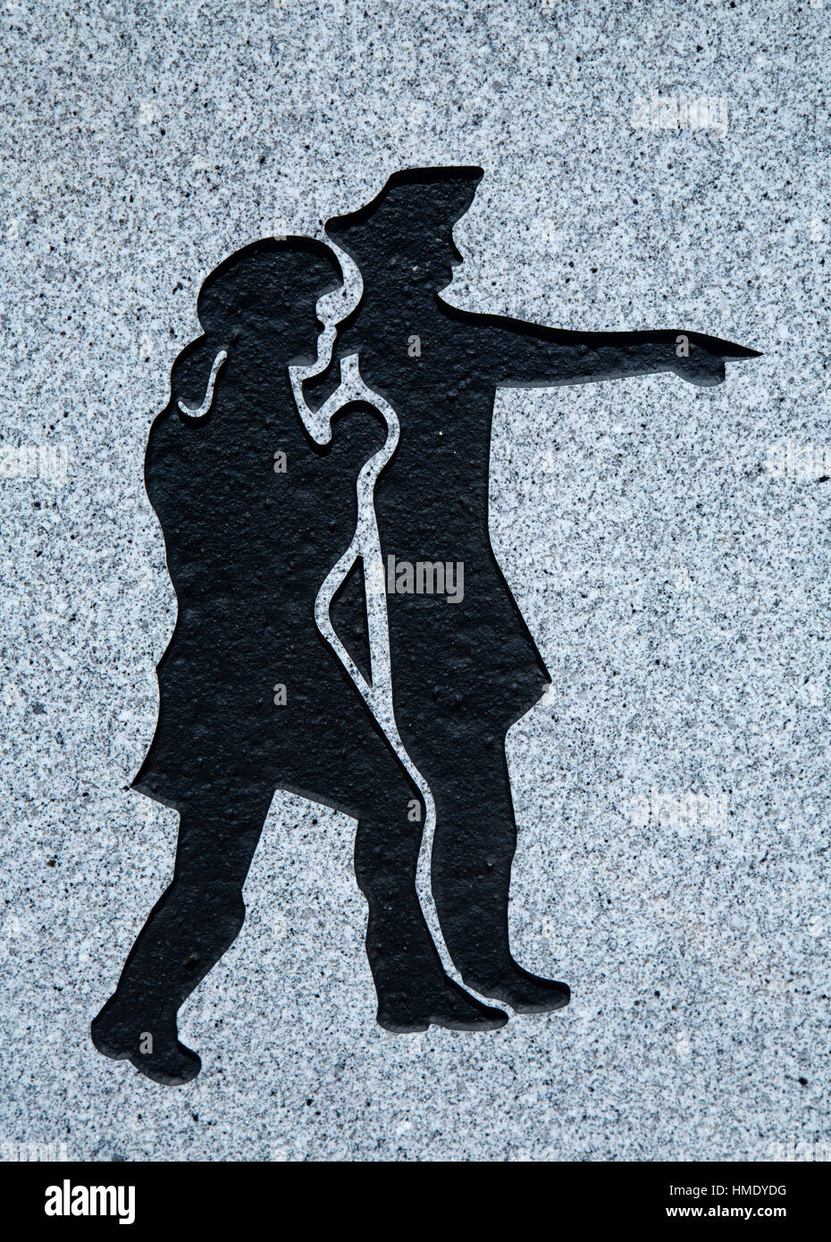 Lewis and Clark monument, Irrigon Marina Park, Irrigon, Oregon Stock ...