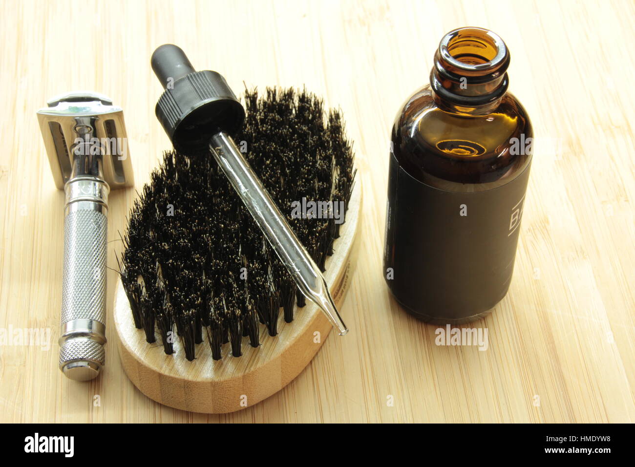 Barber care essentials Stock Photo - Alamy